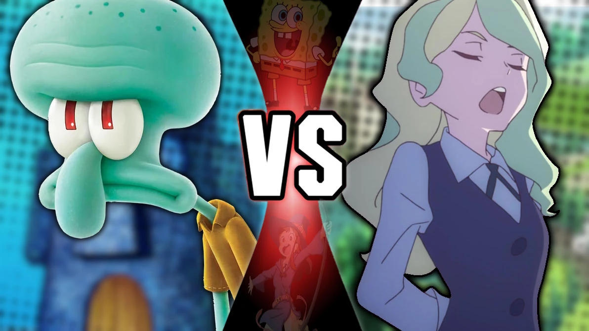 Squidward Tentacles Vs Diana Cavendish | Versus Connections Wiki | Fandom