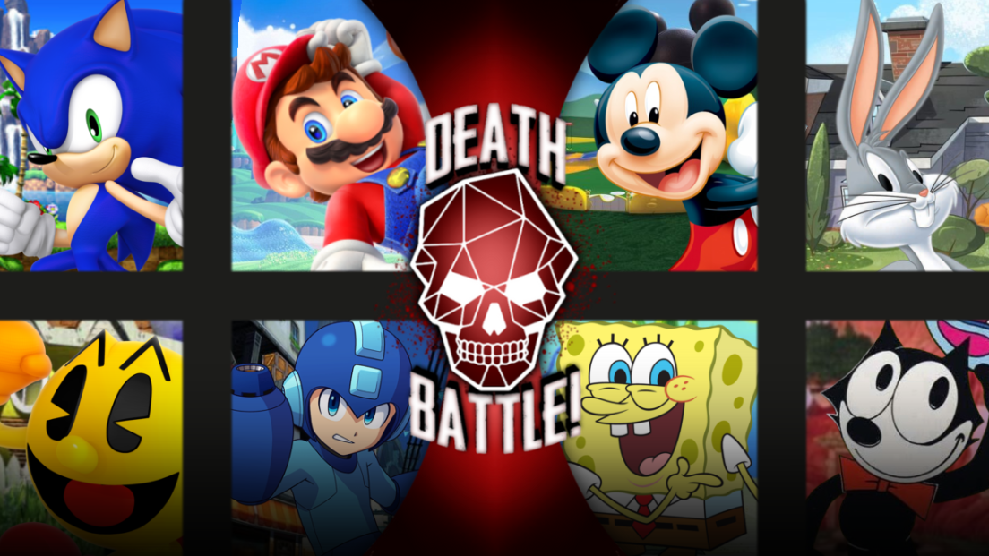 Sonic the Hedgehog, Mario, Pac-Man & Mega Man Vs Mickey Mouse, Bugs ...