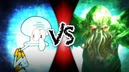 Squidward Tentacles Vs Cthulhu | Versus Connections Wiki | Fandom