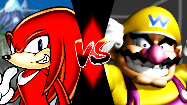 Knuckles the Echidna Vs Wario | Versus Connections Wiki | Fandom