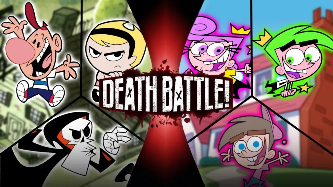 Grim, Billy and Mandy Vs Timmy Turner, Cosmo Julius Cosma and Wanda ...