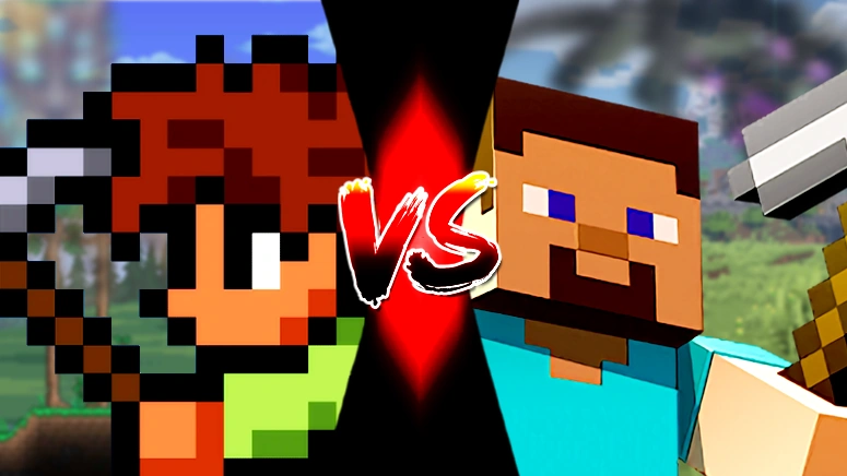 Steve Vs Terrarian | Versus Connections Wiki | Fandom