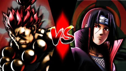 Akuma Vs Itachi Uchiha | Versus Connections Wiki | Fandom
