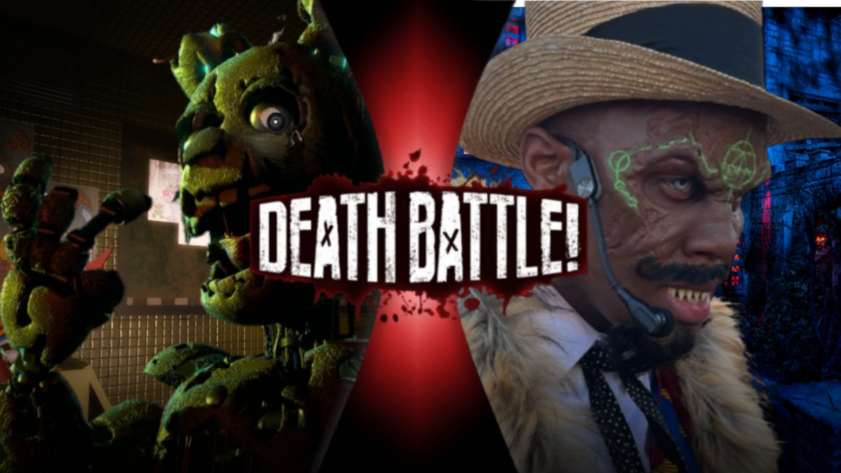 Springtrap VS Dr. Oddfellow | Versus Connections Wiki | Fandom