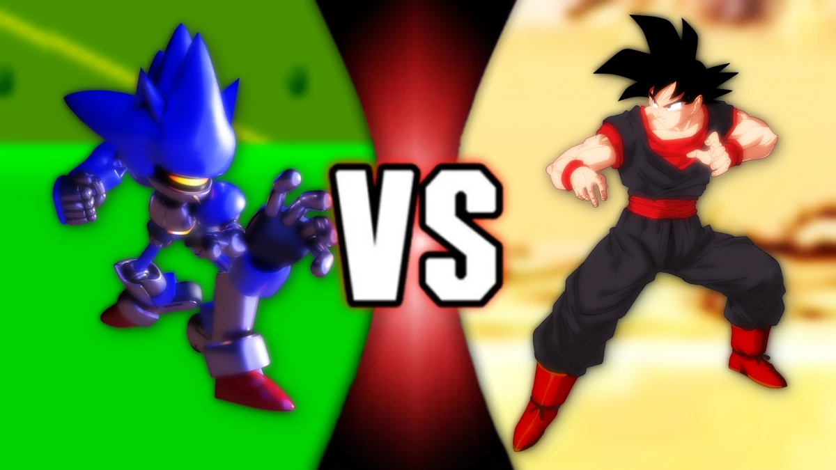 Evil Goku VS Mecha Turbo Sonic | Versus Connections Wiki | Fandom