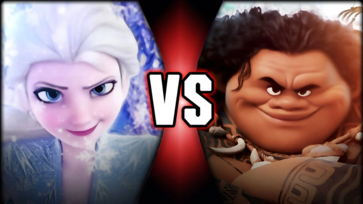 Elsa Vs Maui | Versus Connections Wiki | Fandom
