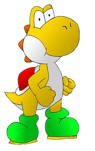 Yellow Yoshi | Vesterandfriends Wiki | Fandom