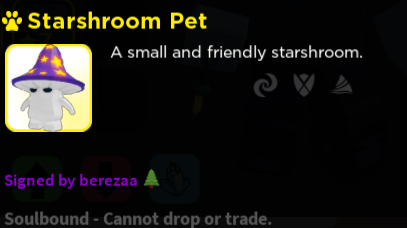 Starshroom Pet | Vesteria Wiki | Fandom