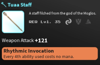 Tuaa Staff | Vesteria Wiki | Fandom