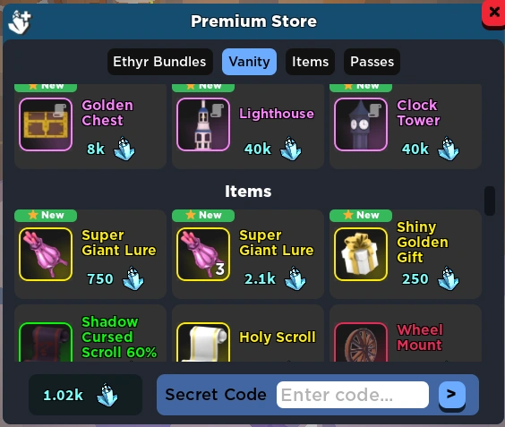 Ethyr Shop | Vesteria Wiki | Fandom