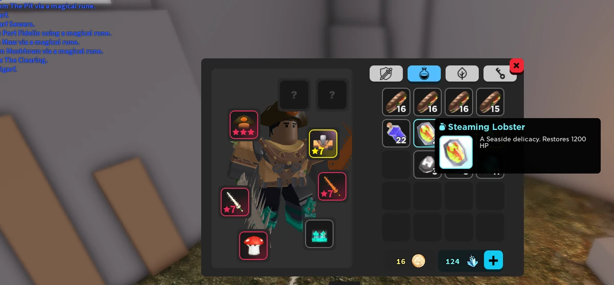 Talk:Steaming Lobster | Vesteria Wiki | Fandom