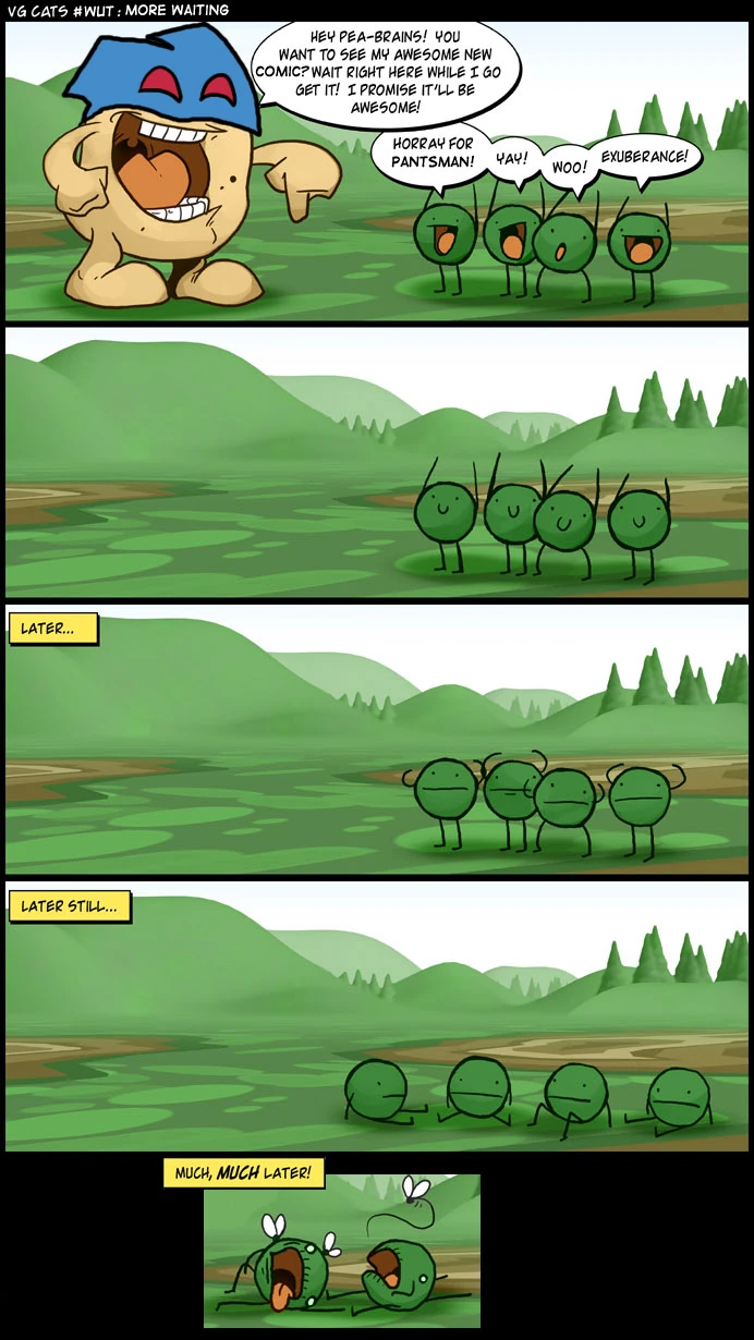 Waiting | VG Cats Wiki | Fandom