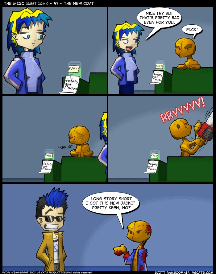 The new coat | VG Cats Wiki | Fandom