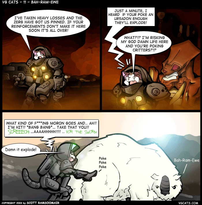 Bah-Ram-Ewe | VG Cats Wiki | Fandom