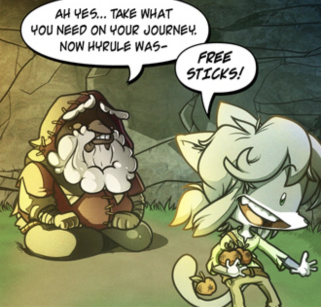 Four finger discount | VG Cats Wiki | Fandom