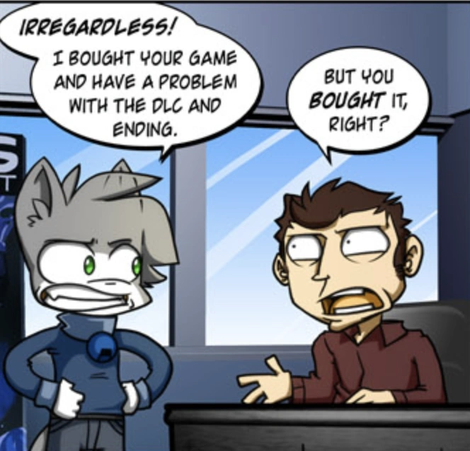 An Airing of Grievances | VG Cats Wiki | Fandom