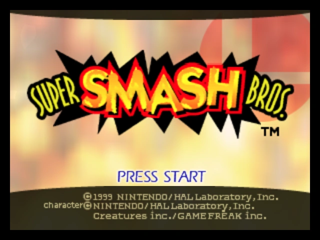 Super Smash Bros./title | Video Game Title Lists (By Franchise) Wiki ...