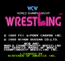 WCW/title | Video Game Title Lists (By Franchise) Wiki | Fandom
