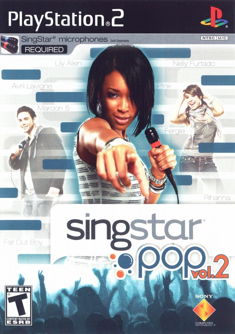 SingStar Pop Vol. 2 | Videogame soundtracks Wiki | Fandom