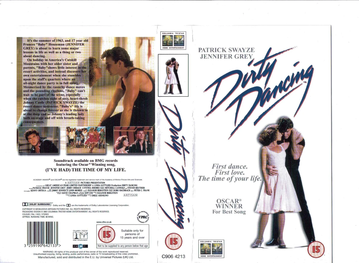 Dirty Dancing (2002, UK Retail Tape) | VHS and DVD Covers Wikia | Fandom