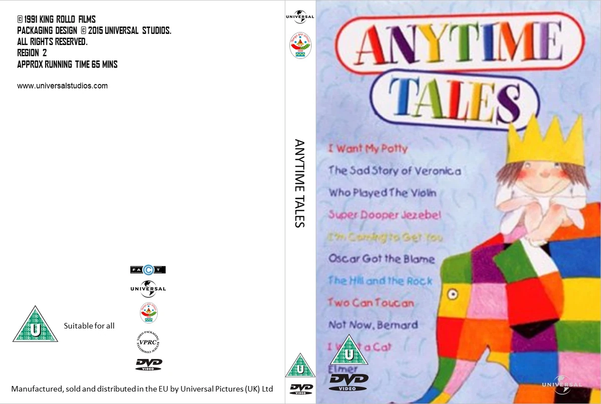 Anytime Tales (2015, UK Homemade Retail DVD) | VHS and DVD Covers Wikia | Fandom