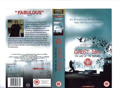 Ghost Dog (2002, UK Retail Tape) | VHS and DVD Covers Wikia | Fandom