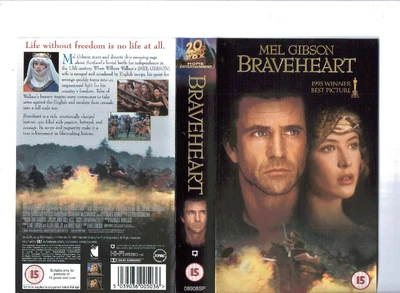 Braveheart Special Edition (2001, UK Retail Tape) | VHS and DVD Covers ...