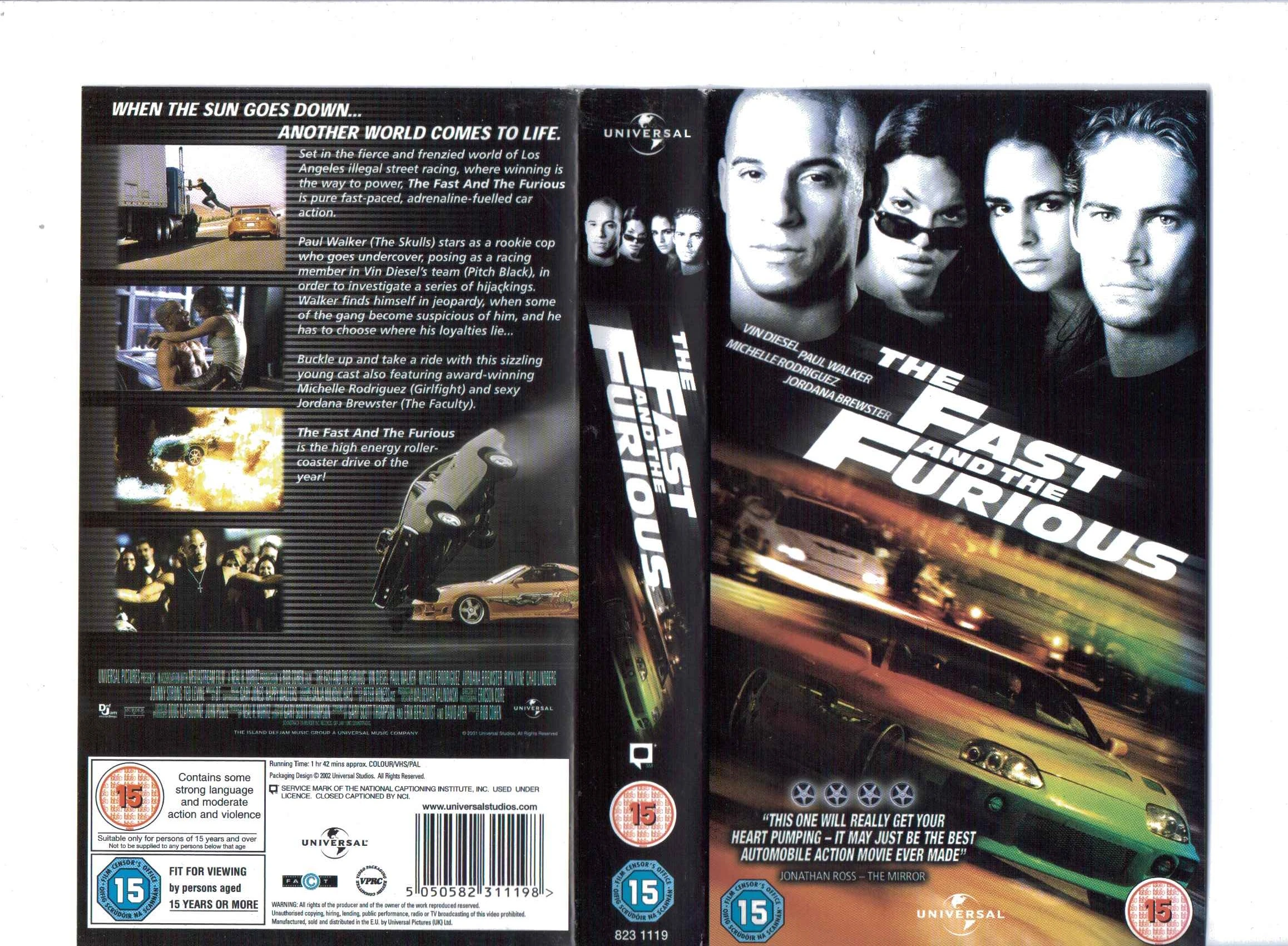 The Fast And The Furious 3 Dvd Cover