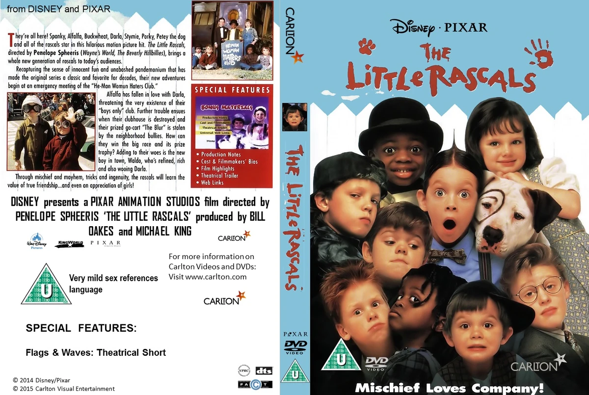 The Little Rascals (2015, UK Retail Homemade DVD) | VHS and DVD Covers Wikia | Fandom