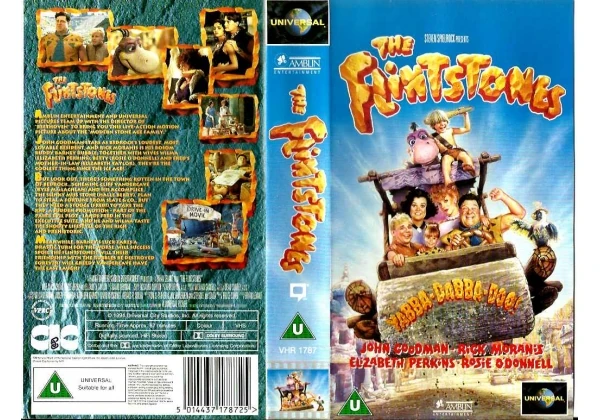 The Flintstones (1995, UK Retail Tape) | VHS and DVD Covers Wikia | Fandom