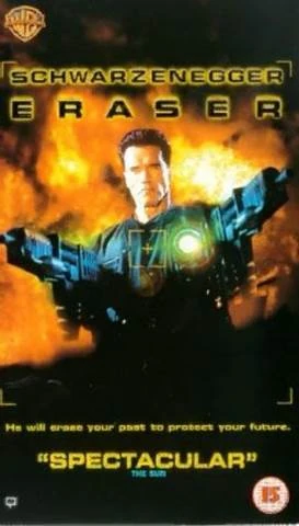 Eraser (1996, UK Retail Tape) | VHS and DVD Covers Wikia | Fandom