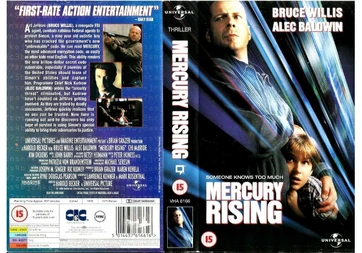 Mercury Rising (1999, UK Rental Tape) | VHS and DVD Covers Wikia | Fandom