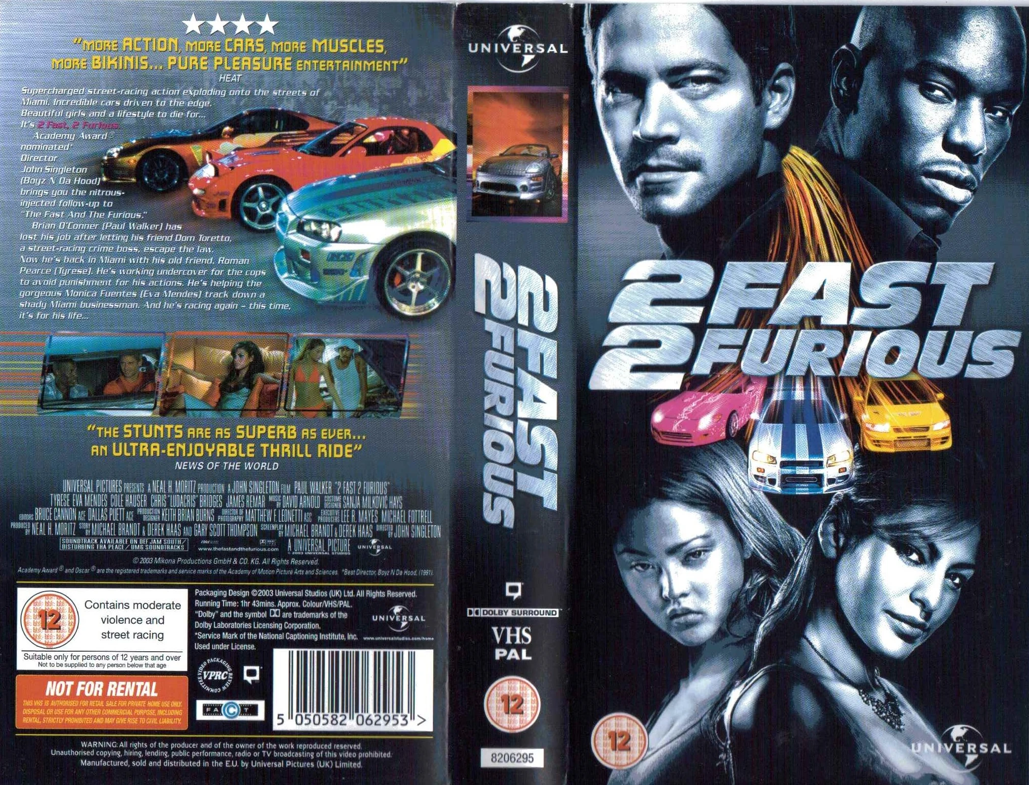 Fast And Furious Dvd Cover