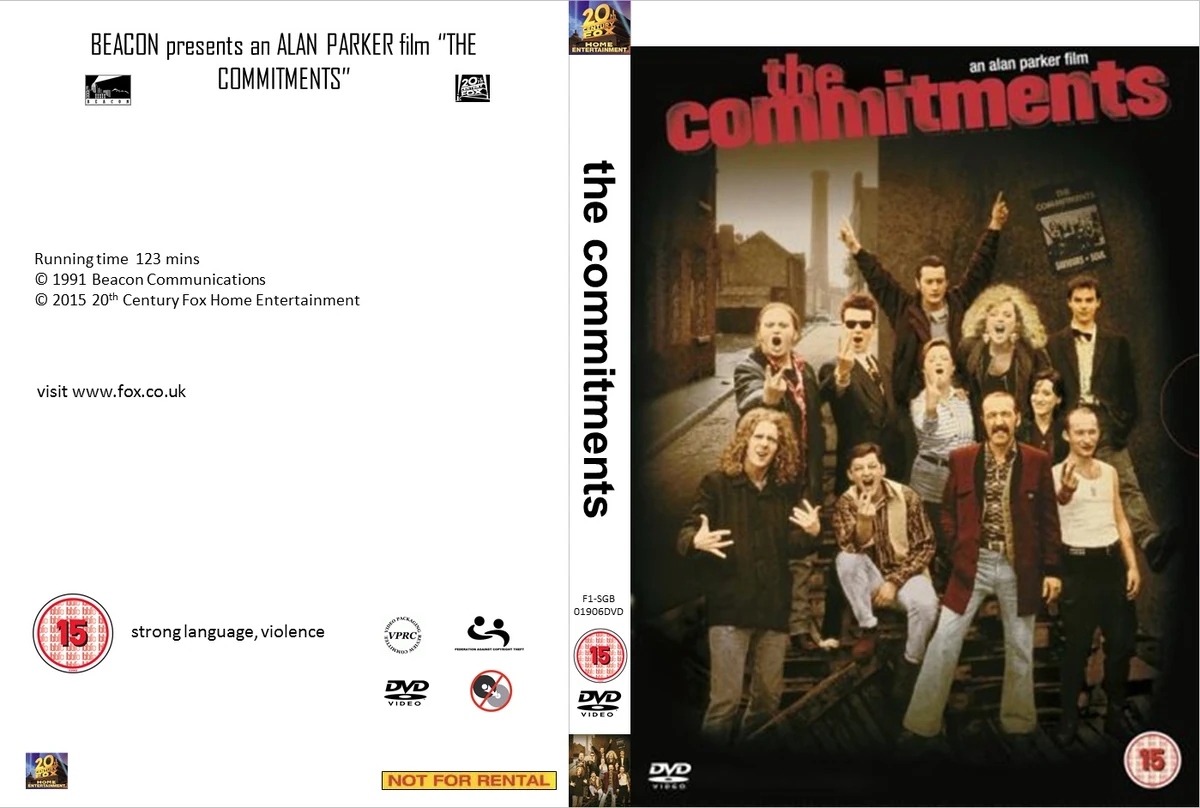 The Commitments (2015, UK Retail Homemade DVD) | VHS and DVD Covers ...