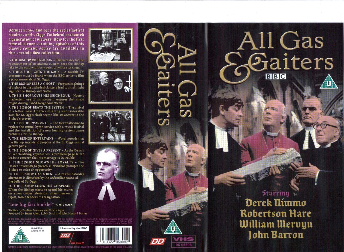 All Gas and Gaiters (2005, UK VHS Boxset) | VHS and DVD Covers Wikia ...