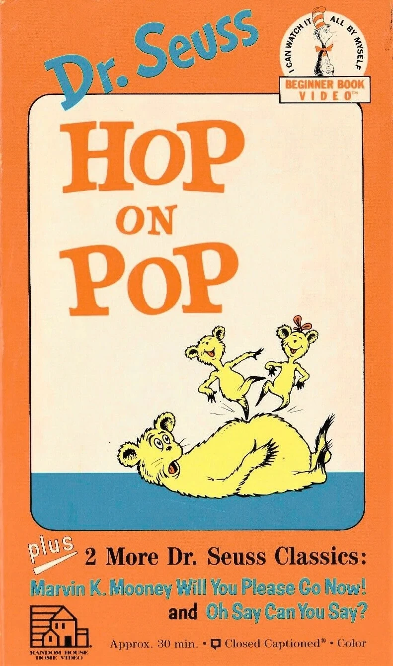 Hop On Pop Plus 2 More Dr. Seuss Classics | Vhs and DVD Credits Wiki ...