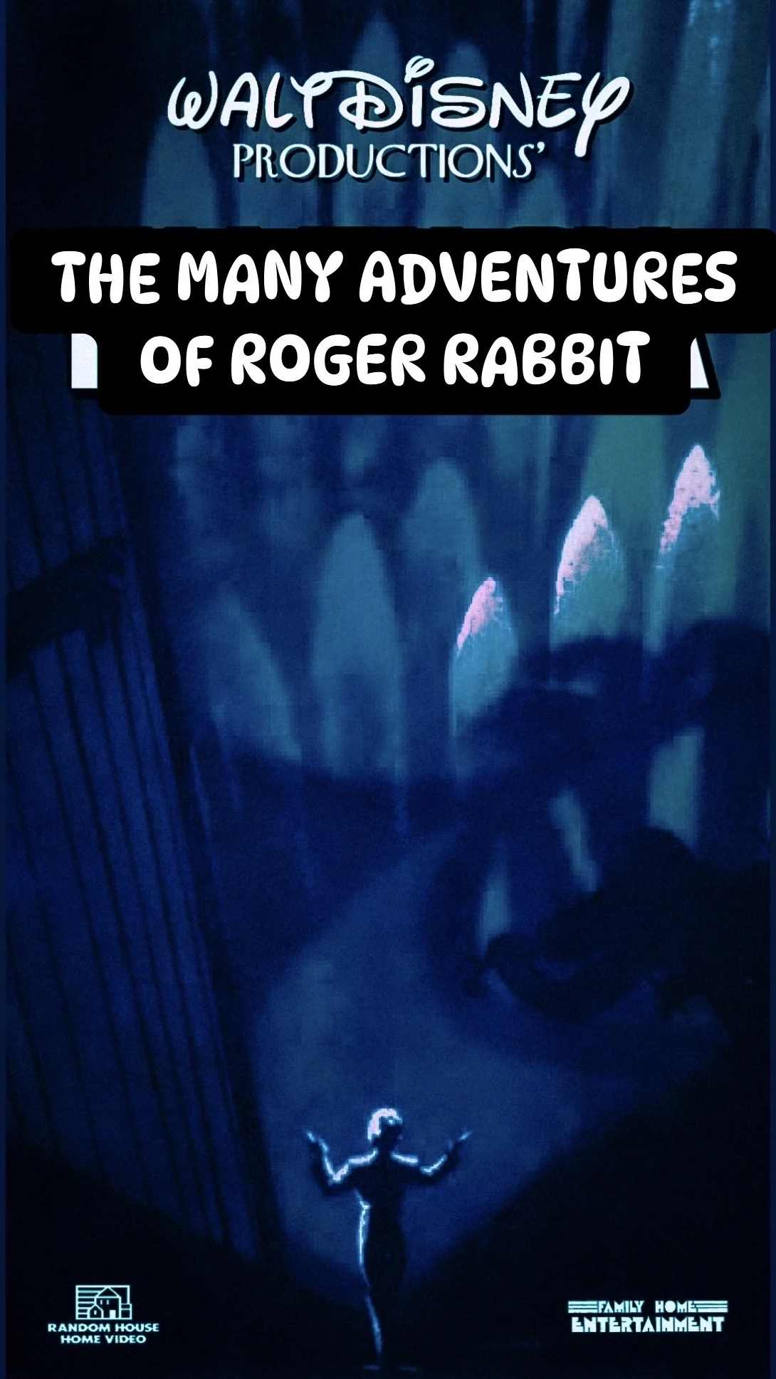 The Many Adventures of Roger Rabbit VHS 1982 | Vhs and DVD Credits Wiki ...