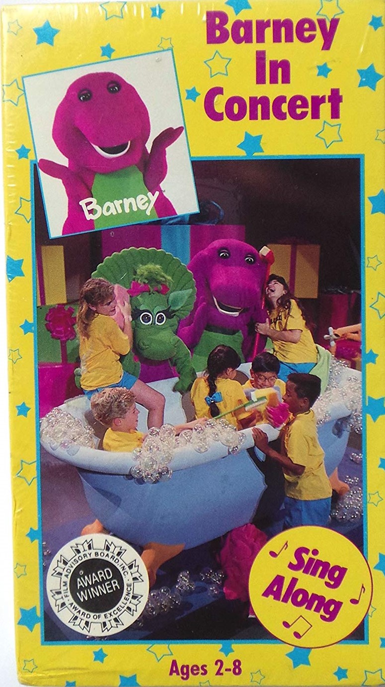 Barney in Concert VHS 1993 | Vhs and DVD Credits Wiki | Fandom
