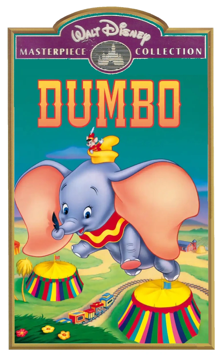 Dumbo VHS 1994 (Version 1) | Vhs and DVD Credits Wiki | Fandom