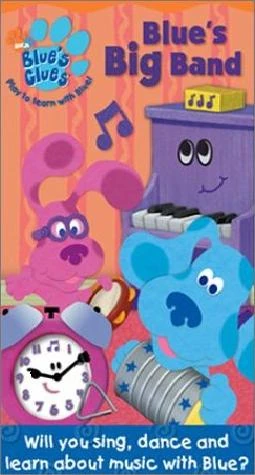 Blue's Clues Blue's Big Band VHS 2003 | Vhs and DVD Credits Wiki | Fandom