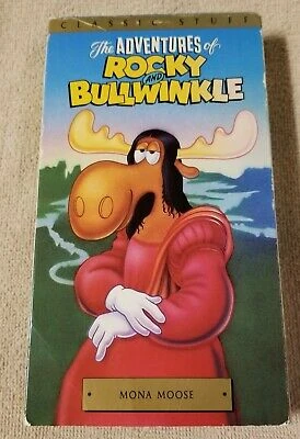 The Adventures of Rocky and Bullwinkle: Mona Moose VHS 1991 | Vhs and ...