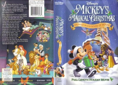 Mickey's Magical Christmas: Snowed in at the House of Mouse VHS 2001 ...