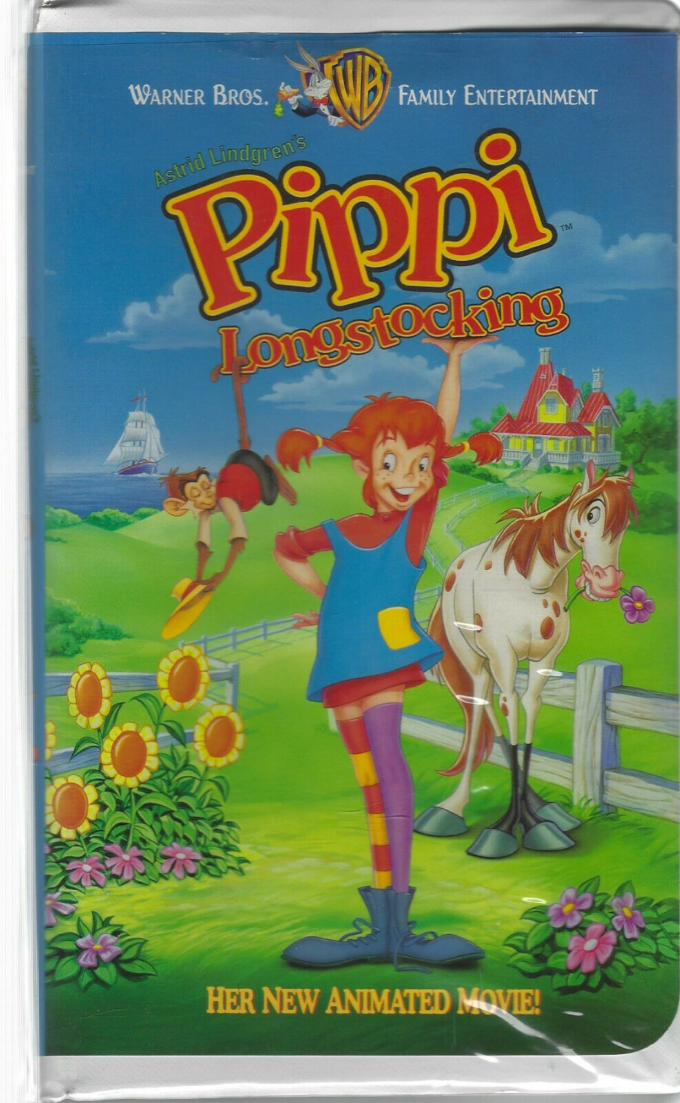 Pippi Longstocking VHS 1997 | Vhs and DVD Credits Wiki | Fandom