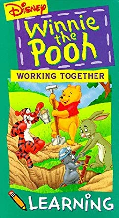 Winnie the Pooh Learning Vol 5: Working Together VHS 1996 | Vhs and DVD ...