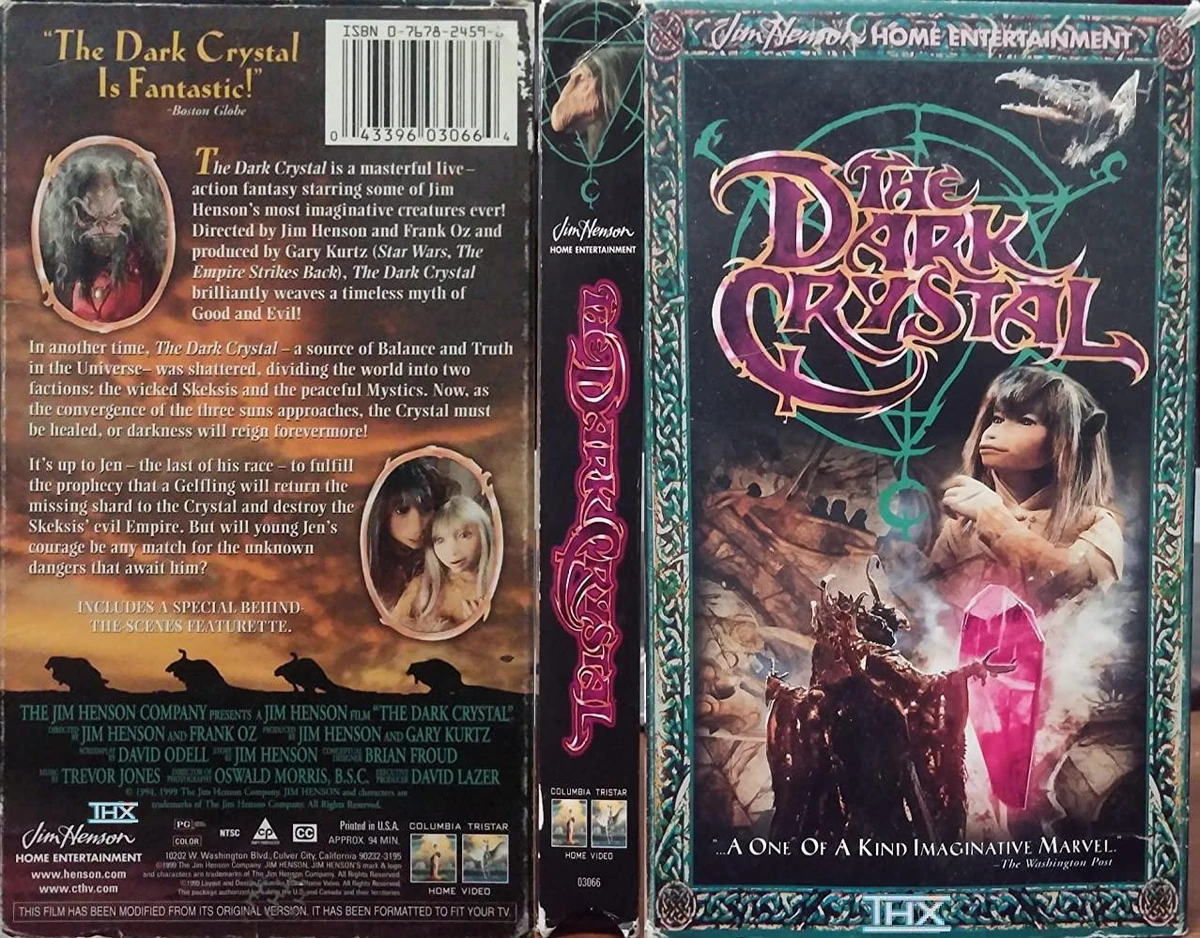 The Dark Crystal VHS 1999 | Vhs and DVD Credits Wiki | Fandom