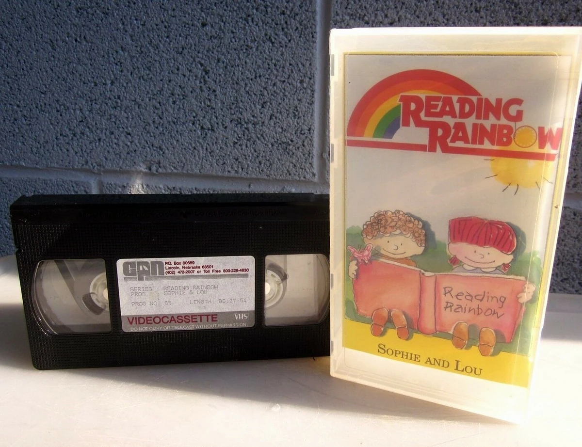 Reading Rainbow: Sophie and Lou VHS 1992 | Vhs and DVD Credits Wiki ...