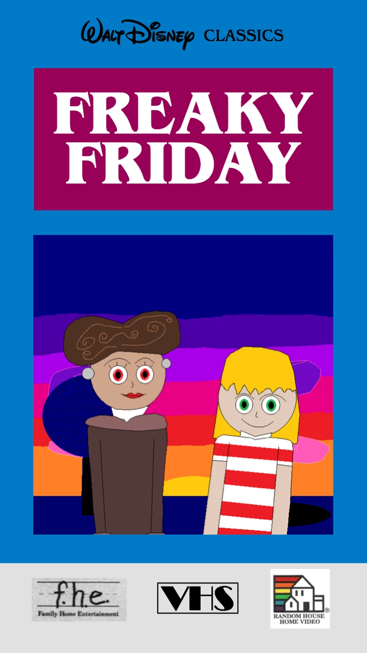 Freaky Friday Vhs Opening