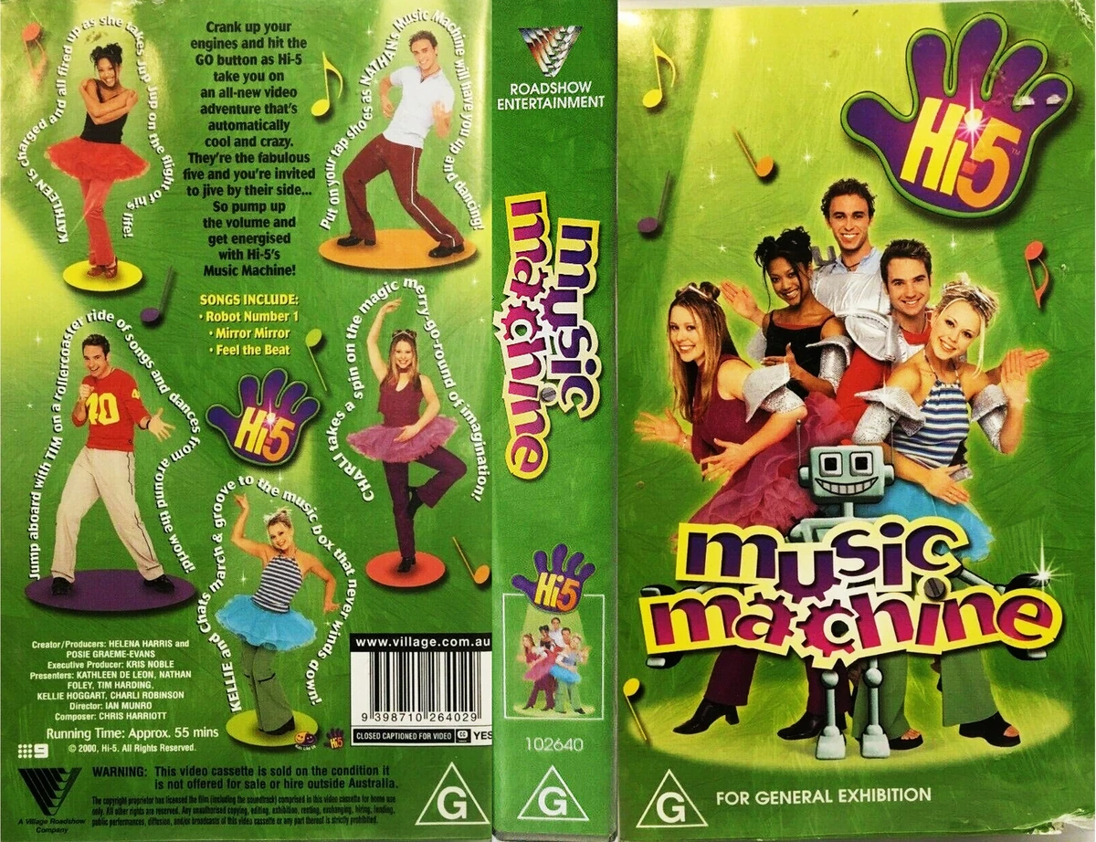 Opening and Closing to Hi-5: Music Machine 2000 VHS (Australia) | VHS ...