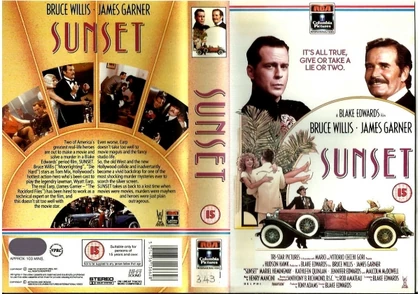 Opening to Sunset (1988) 1989 VHS (UK) (rental) | VHS Openings Wiki ...