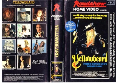 Opening and Closing to Yellowbeard (1983) 1984 VHS (Australia) | VHS ...
